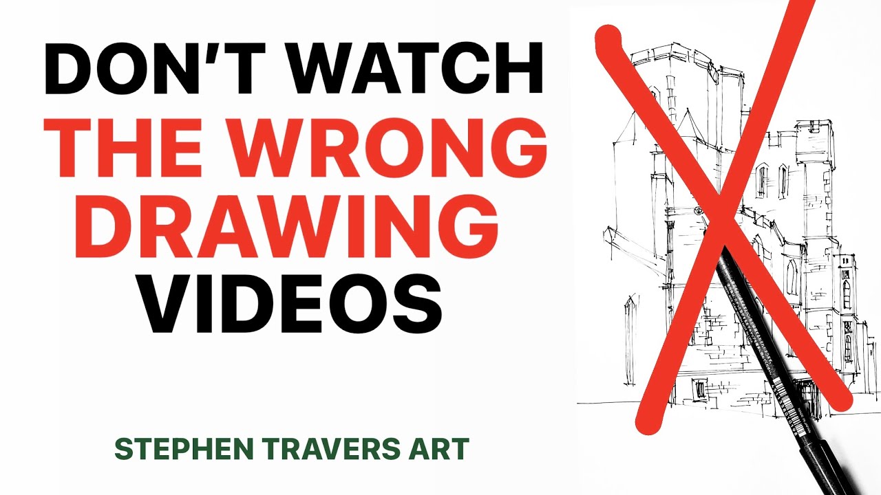 Are You Watching The Wrong Drawing Videos? - YouTube