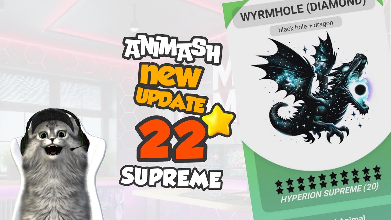 22 Stars animash new update 2.0.7 hyperion supreme | a lot of new ...