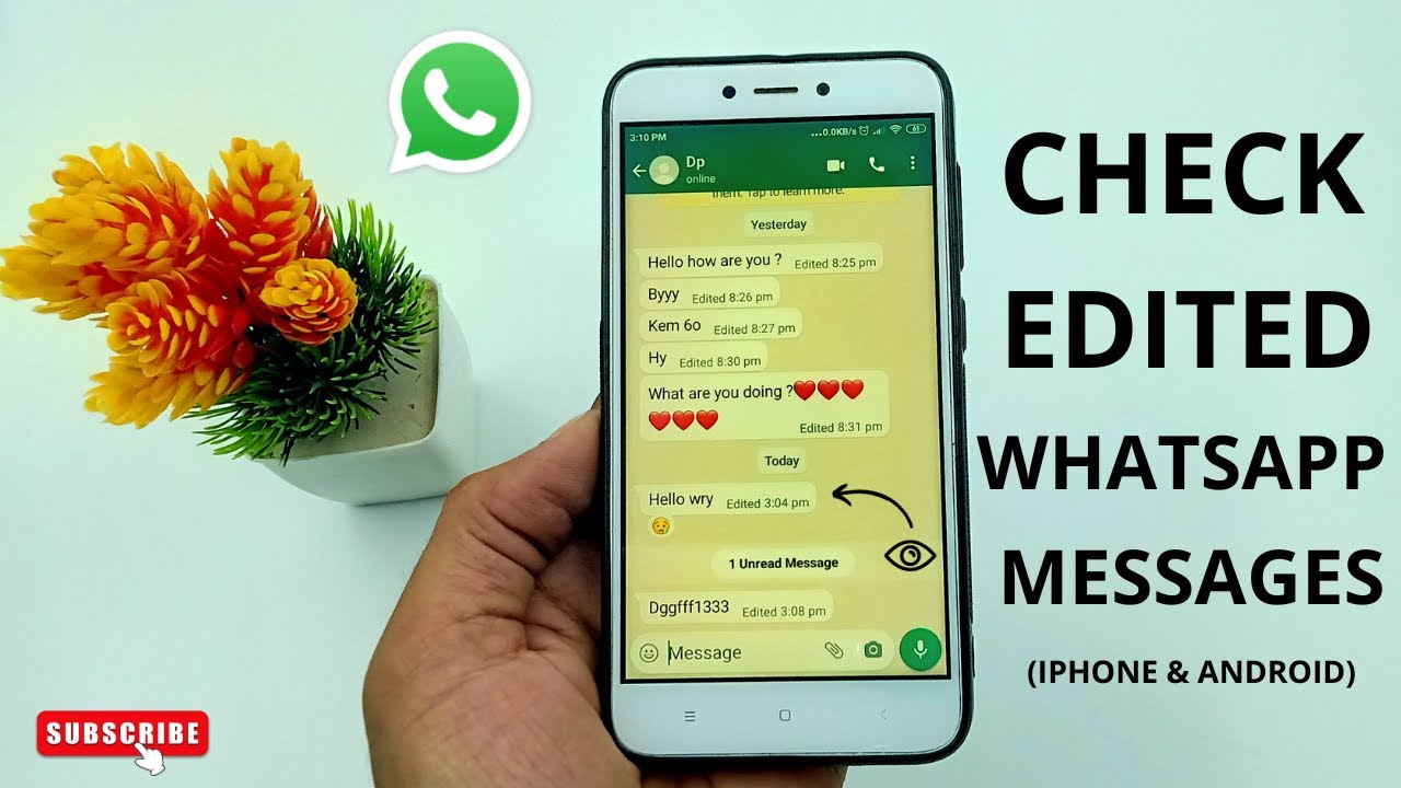 How to Check Edited Message On Whatsapp (2024) - YouTube