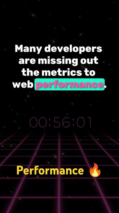 Core web vitals, the big 3: FCP, LCP, CLS | #codingtips #programming #typescript - YouTube
