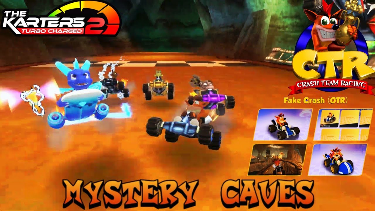 The Karters 2: Turbo Charged: Crash Team Racing: Mystery Caves Mod ...