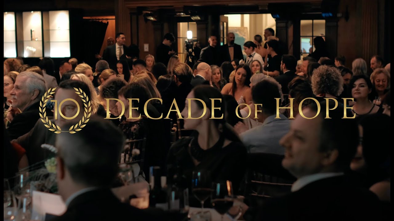 DECADE OF HOPE Fundraising Gala | March 3rd, 2024 — How it was - YouTube