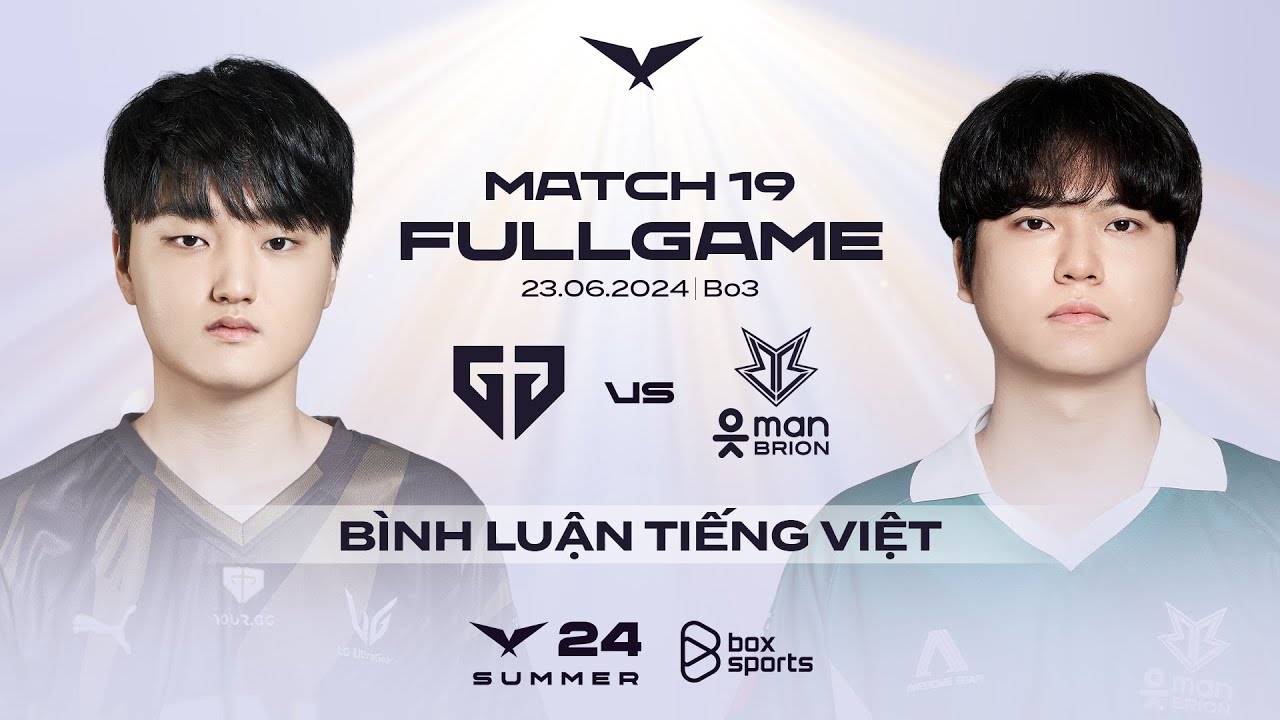 GEN vs BRO | Full Game 1, 2 | Match 19 | LCK Mùa Hè 2024 - YouTube