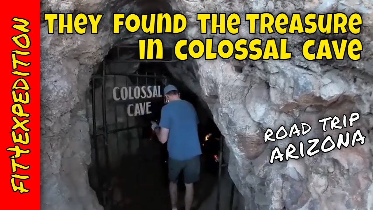 Road Trip Arizona - Treasure found in Colossal Cave, Tucson - YouTube