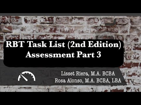 RBT Assessment Part 3 - YouTube
