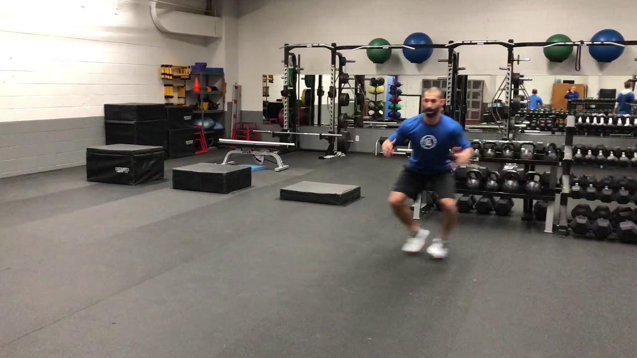 Lateral Shuffle - YouTube