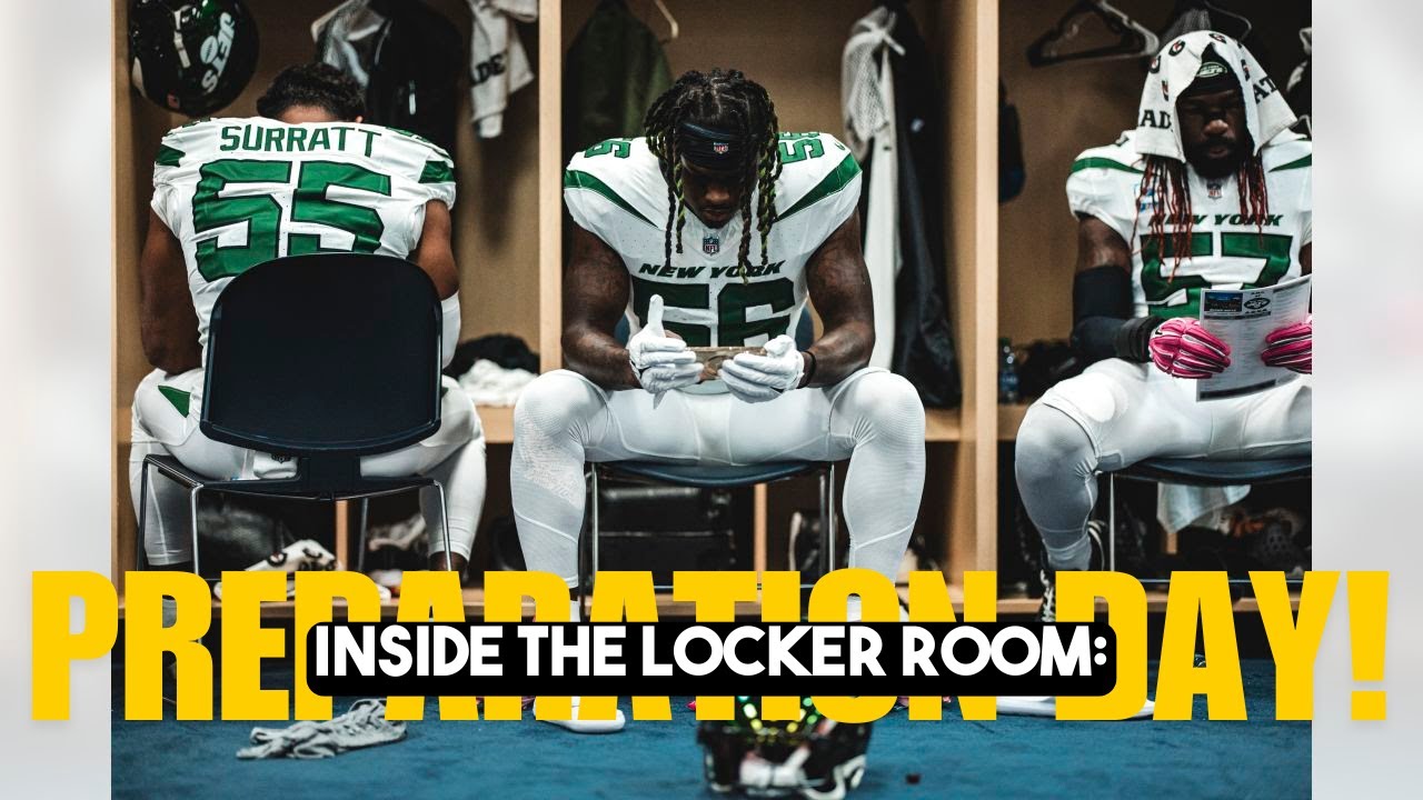 How NFL Players Prepare for Game Day: Inside the Locker Room - YouTube