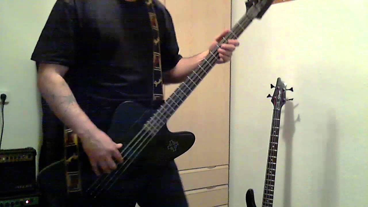 ACDC-Beating around the bush bass cover.mp4 - YouTube