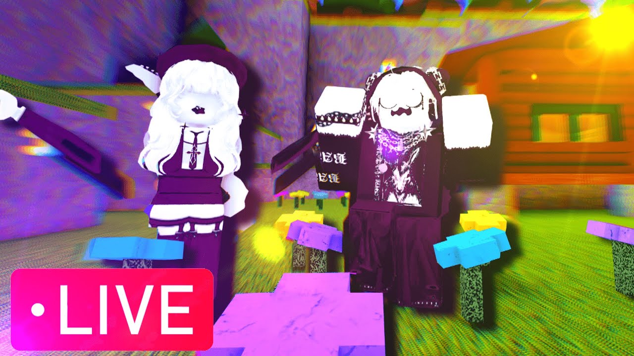 Playing ROBLOX Games With My (totally not imaginary) Girlfriend LIVE ...