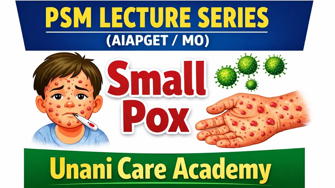 PSM lecture series Topic-1 (Small pox) - YouTube