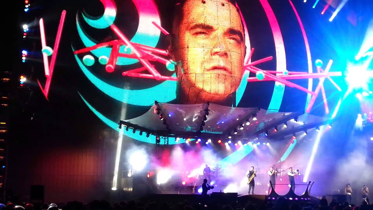 Robbie Williams Candy live København 23/7 2013 - YouTube