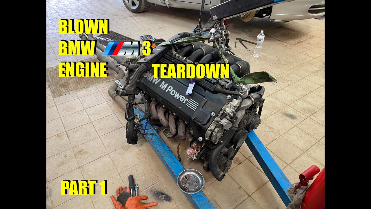 S50B30 ODSTROJENÍ I S50B30 TEARDOWN PART 1 - YouTube