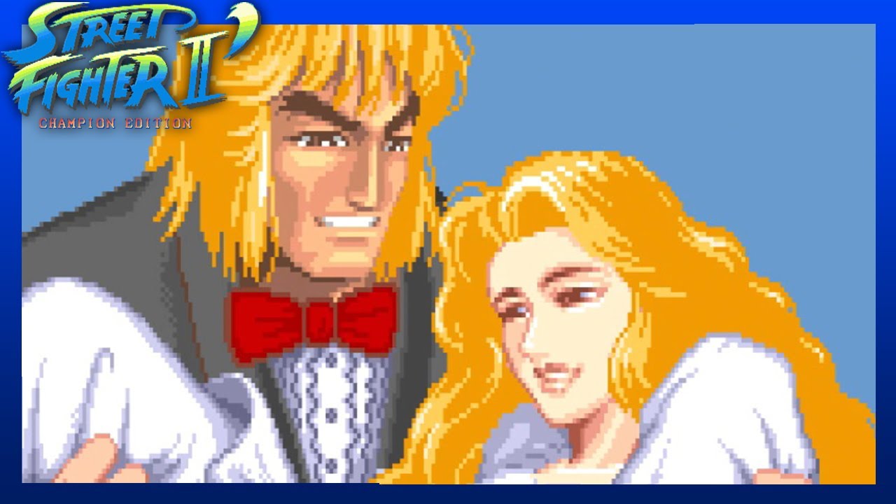 "Ken gets married" - Street Fighter II': Champion Edition (Arcade ...