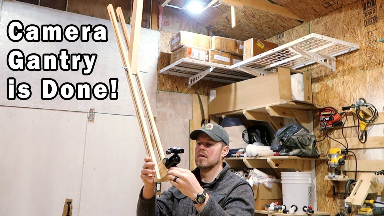Camera Gantry Part 4 Its Done! - YouTube