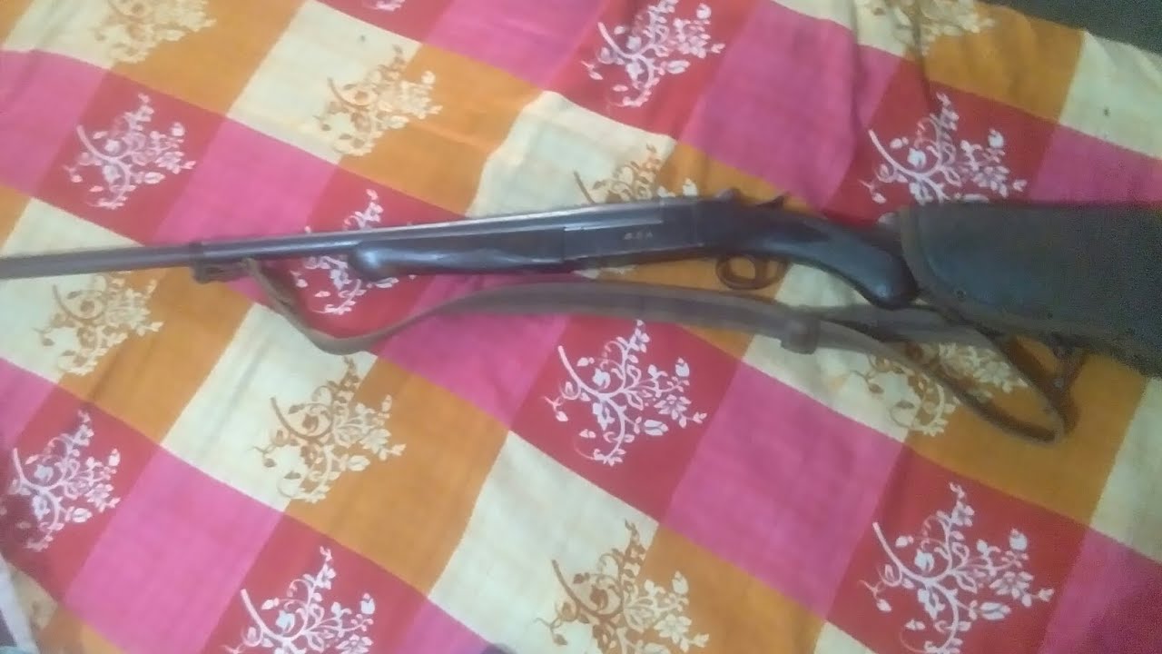 B.S.A gun how to load and how to shoot - YouTube