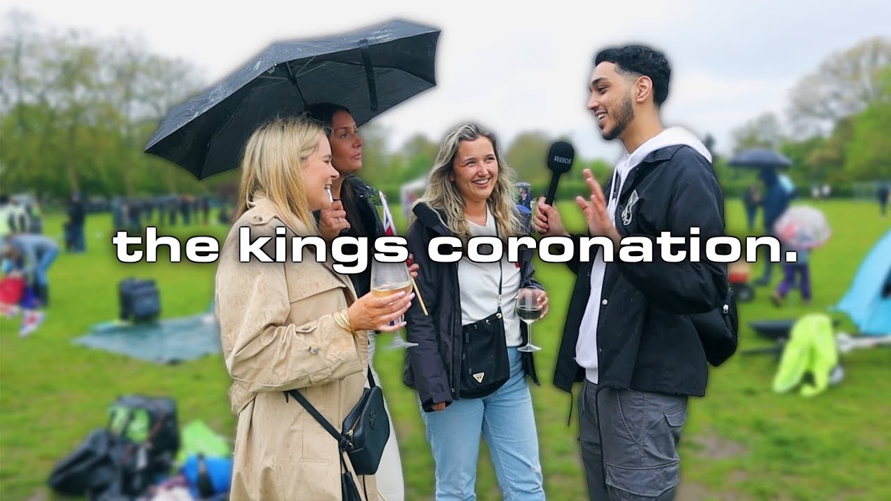 the most british interview ever about the kings coronation. - YouTube