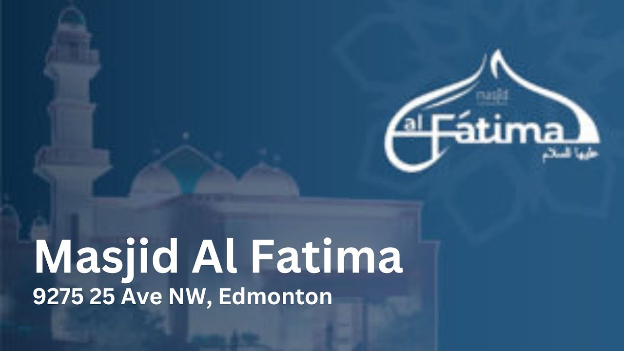 Masjid Al Fatima Edmonton, Canada - MuslimConnects.com - YouTube