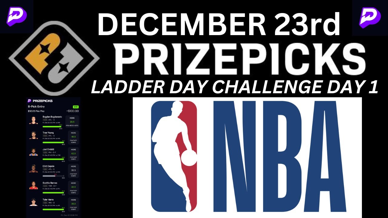 Prize Picks NBA Picks for December 23rd - YouTube