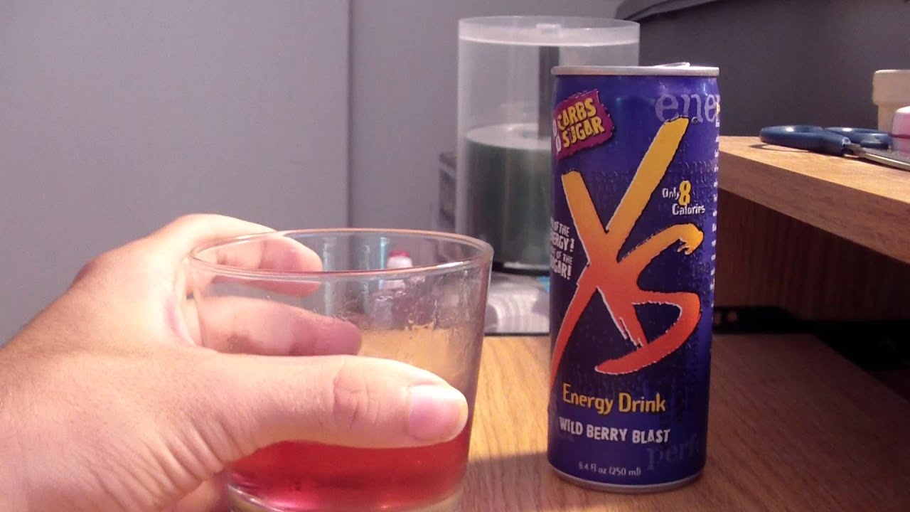 TPX Reviews - "XS Energy Drink (Wild Berry Blast)" - YouTube