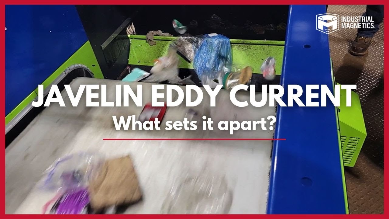 Industrial Magnetics Javelin Eddy Current Separator - What sets the IMI ...