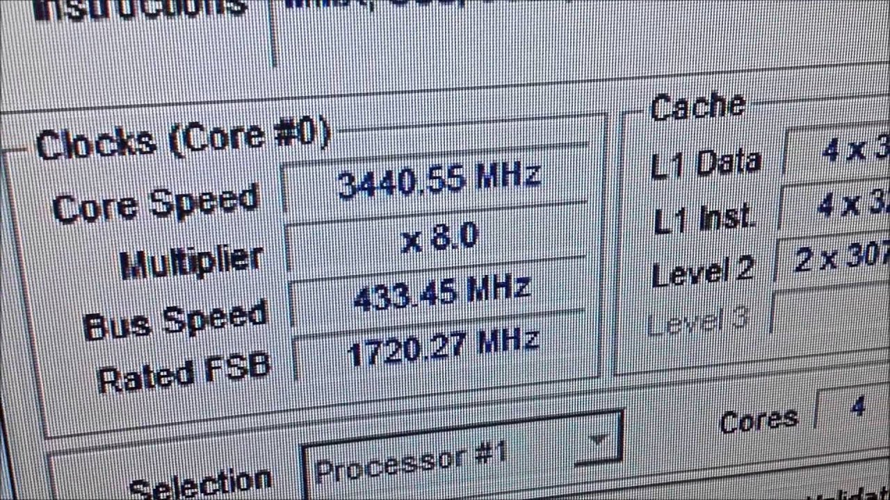 BIG Overclock Intel Q9400 at 4Ghz on Air Cooling! - YouTube