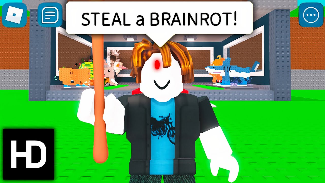 ROBLOX Steal a Brainrot FUNNY MOMENTS (MEMES) - YouTube