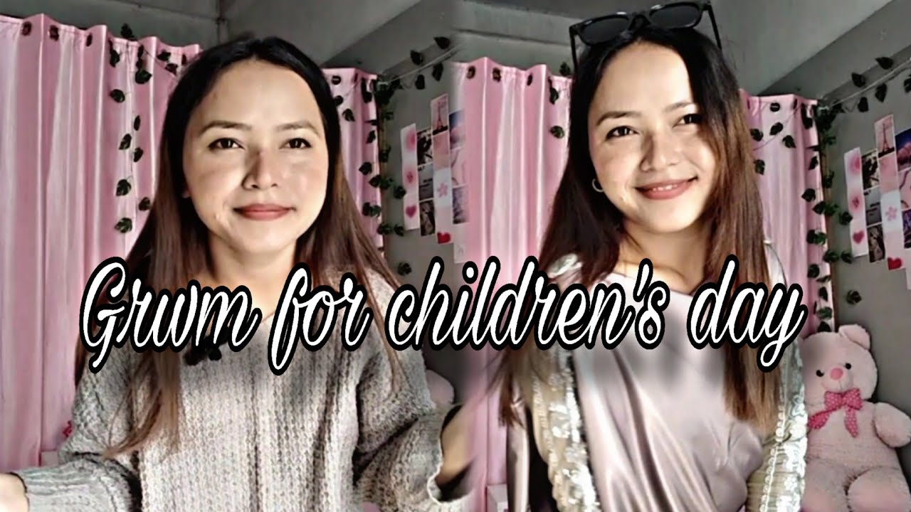 Grwm for children's Day ️#grwm #childrensday #school #skincareroutine # ...