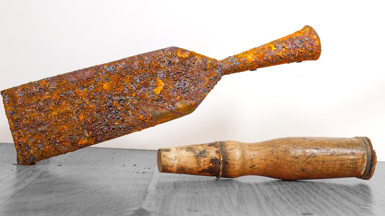 Most Rusted Chisel I've Ever Seen Restoration! - YouTube