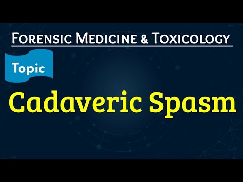 Cadaveric Spasm || Forensic medicine and Toxicology ...