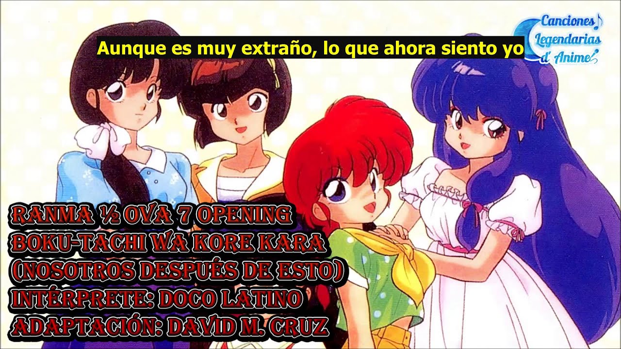 Boku-tachi wa Kore Kara 【DoCo Latino】 Cover Latino - R@NM@ ½ Ova 7 ...