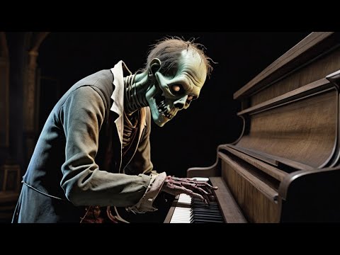 🎃 16th Century Zombie Playing Creepy Piano Music | Spooky Halloween ...