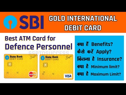 SBI Gold Debit Card Benefits for Defence Personnel - Eligibility ...