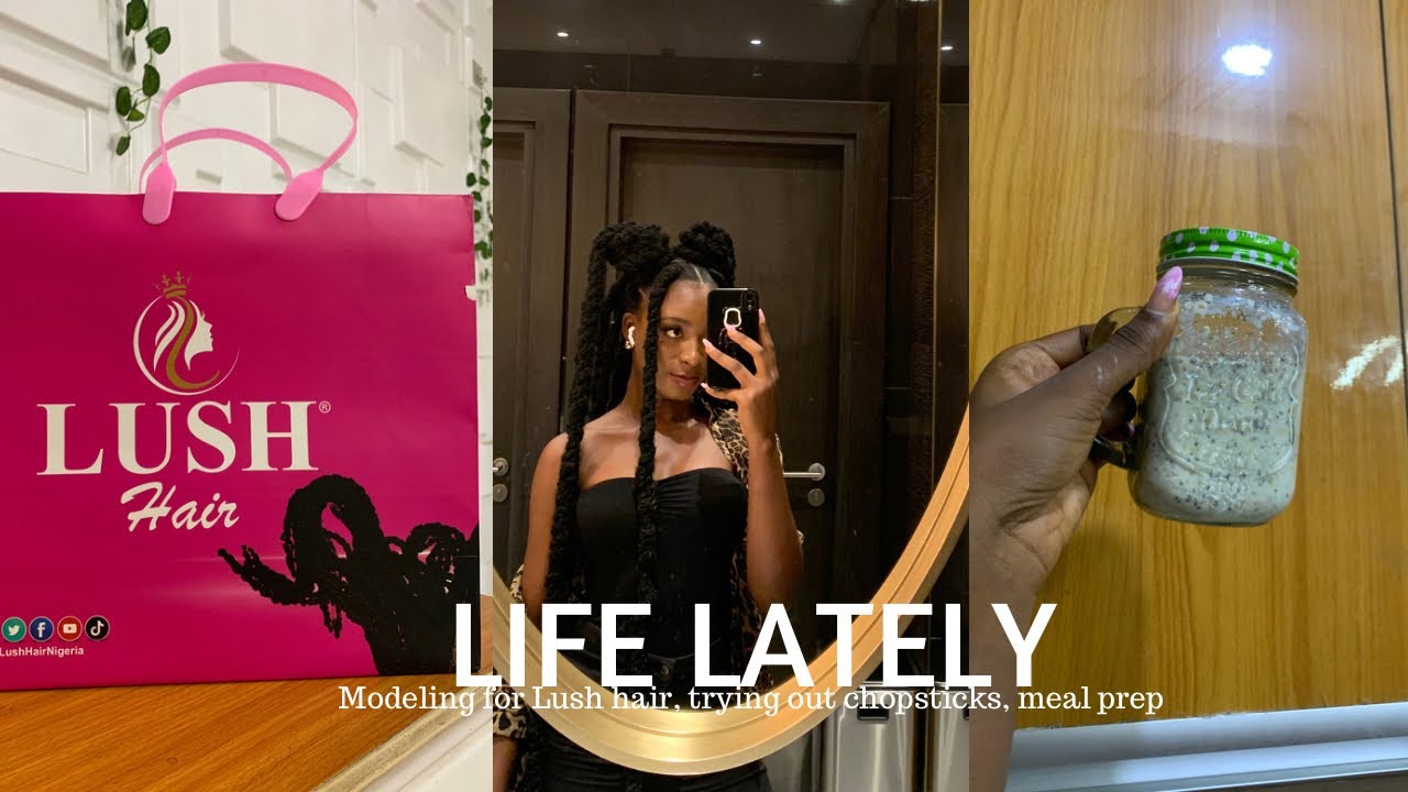 LIFE LATELY #7/ I walked the runway for Lush Hair+trying korean food ...