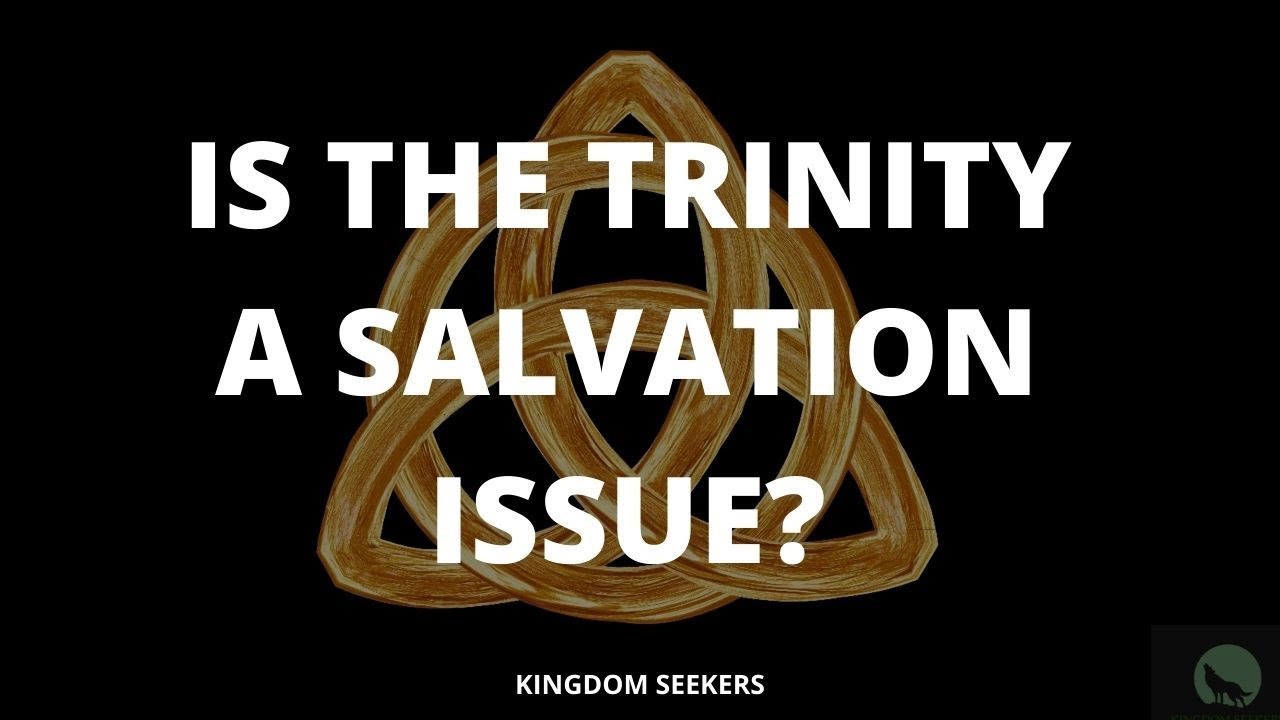 Is the TRINITY a salvation issue? Many say YES, and they are RIGHT ...