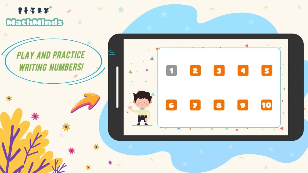 Master Writing Numbers with Fun and Engaging Games in MathMinds! ️ - YouTube