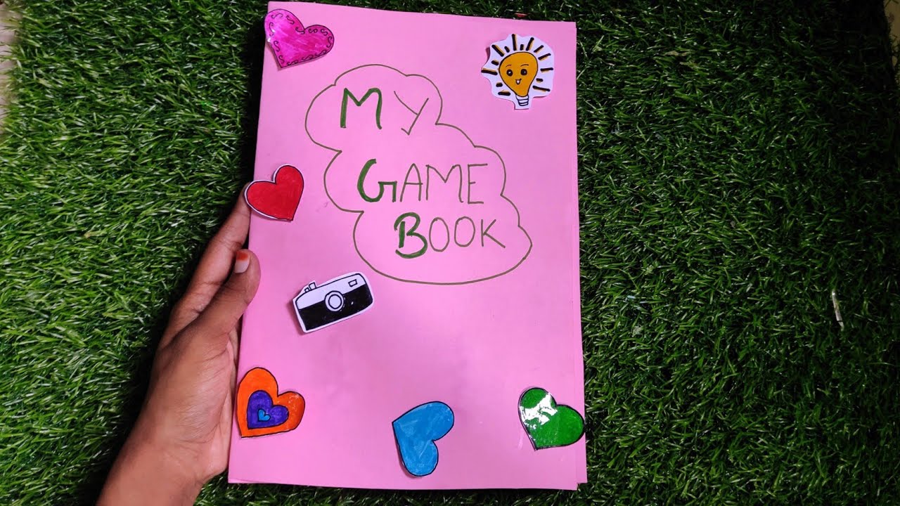 DIY My Game Book / 3 in 1 game book/part 3 / fun games - YouTube