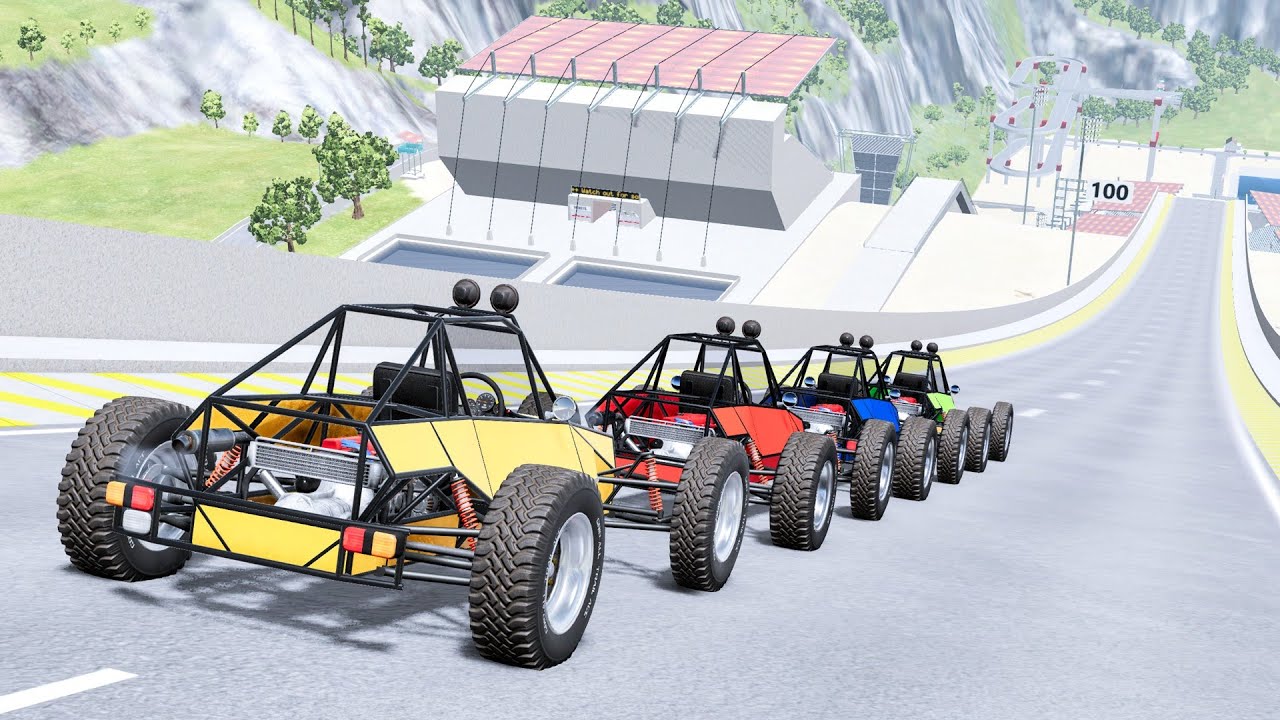 Epic High Speed Car Jumps #185 – BeamNG Drive | CrashBoomPunk - YouTube