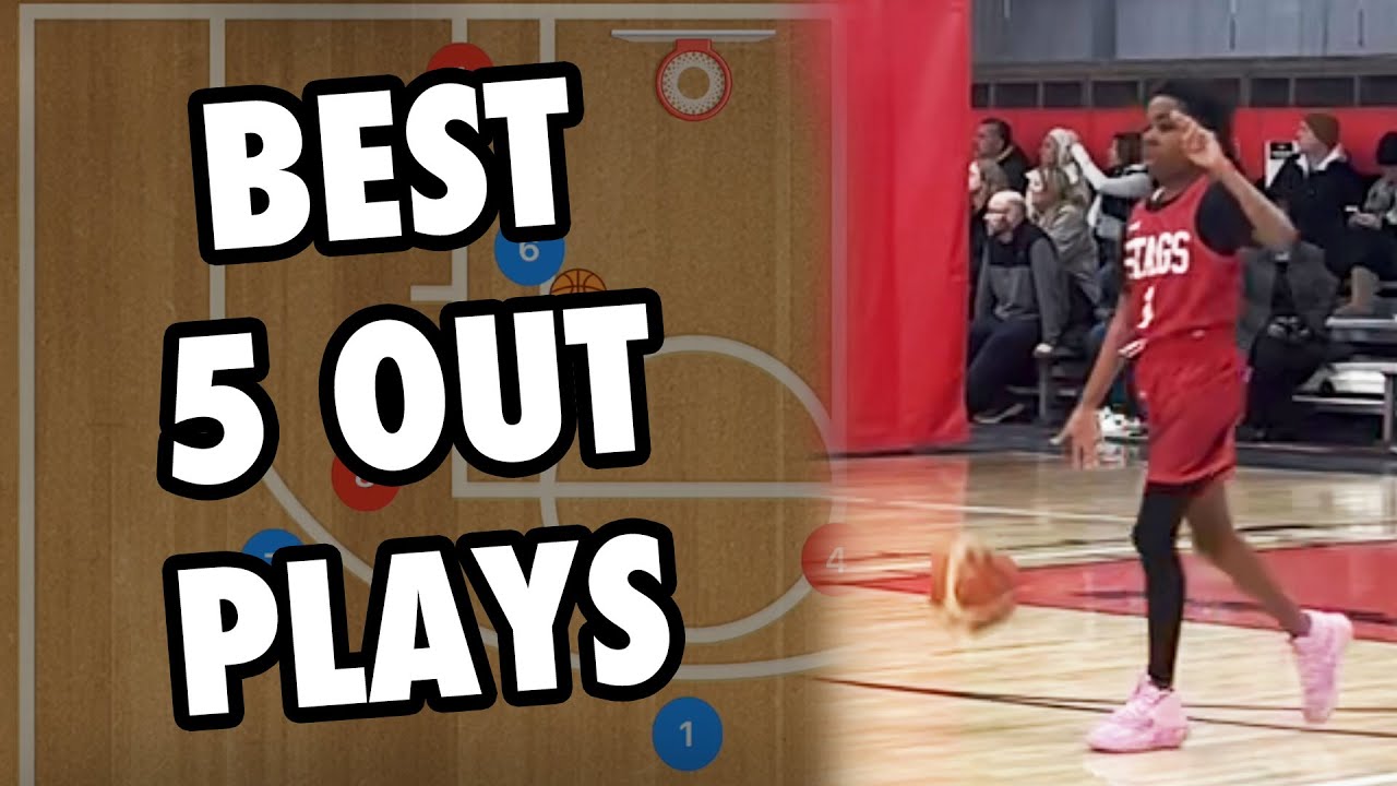 Best 5 Out Basketball Plays For Kids - YouTube