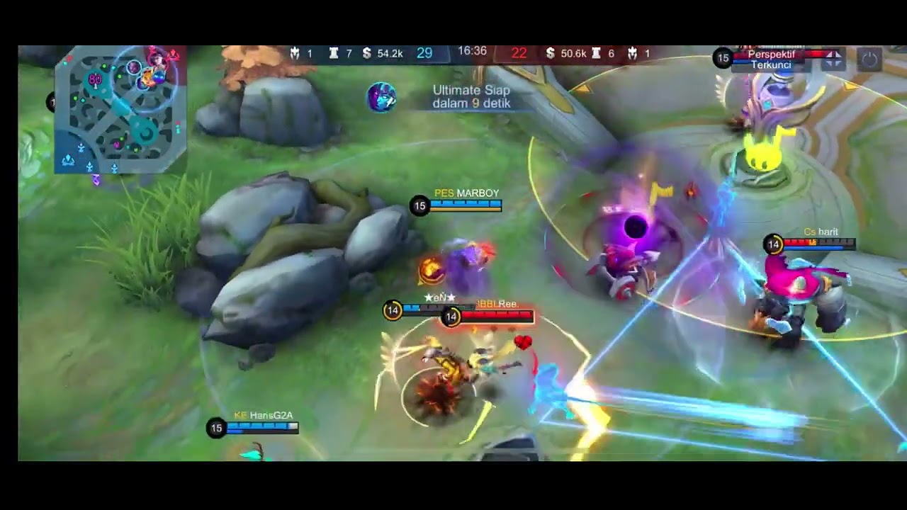 #mobilelegends Perfect Gamplay Marboy Menggunakan Khaled Hero ...