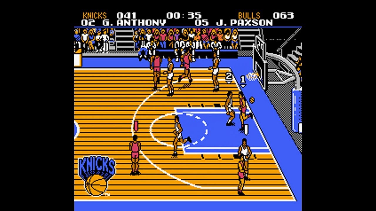 Nintendo NES - Tecmo NBA Basketball - Temporada Bulls #050 - YouTube