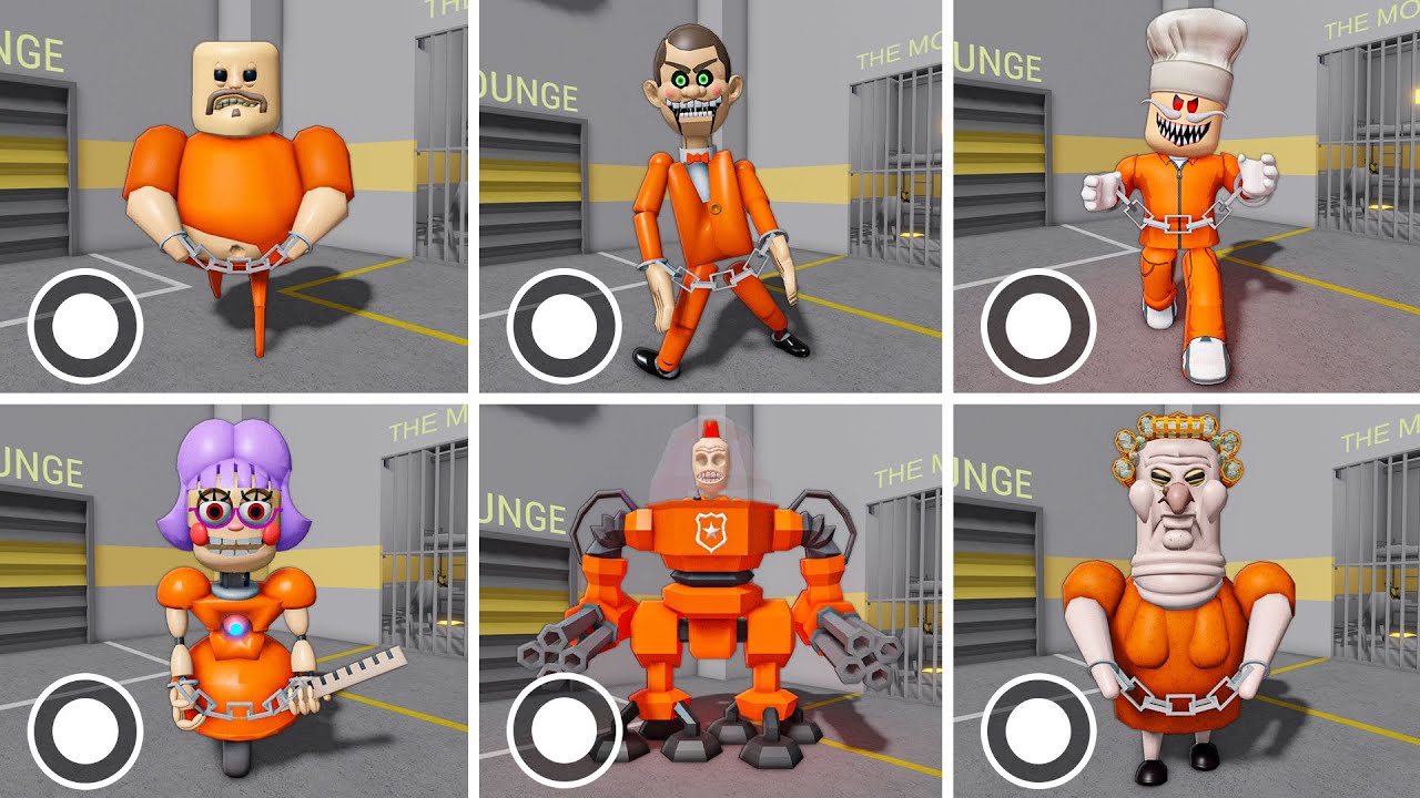 I Become EVERYONE PRISONERS! Barry HARD MODE! #roblox #obby - YouTube