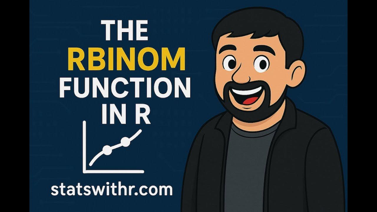The Rbinom Function in R - YouTube