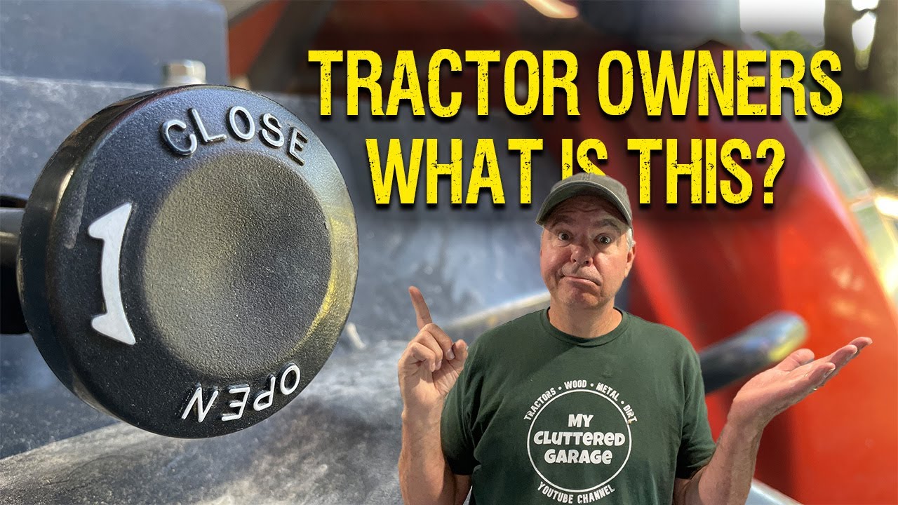 What does this do? B2601 compact tractor open close knob - MCG video ...