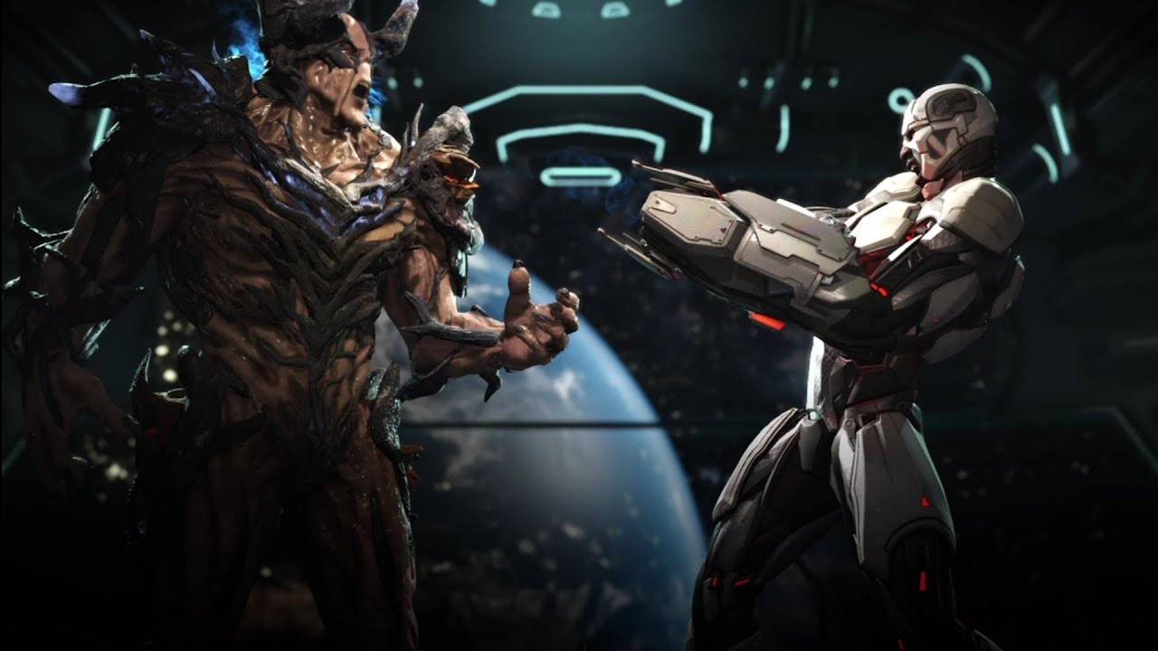 Injustice 2 - Swamp Thing Vs Cyborg (Very Hard) - YouTube