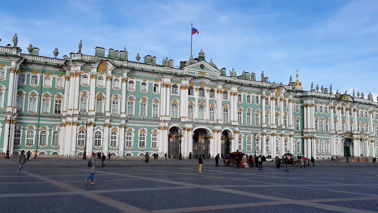 Petersburg. Ermitaż i Pałac Zimowy. - YouTube