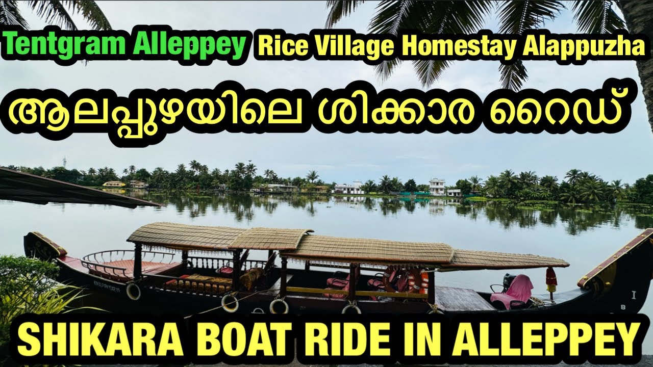 Shikara Boat Ride In Alleppey Backwaters Complete Details |TENTGRAM ...
