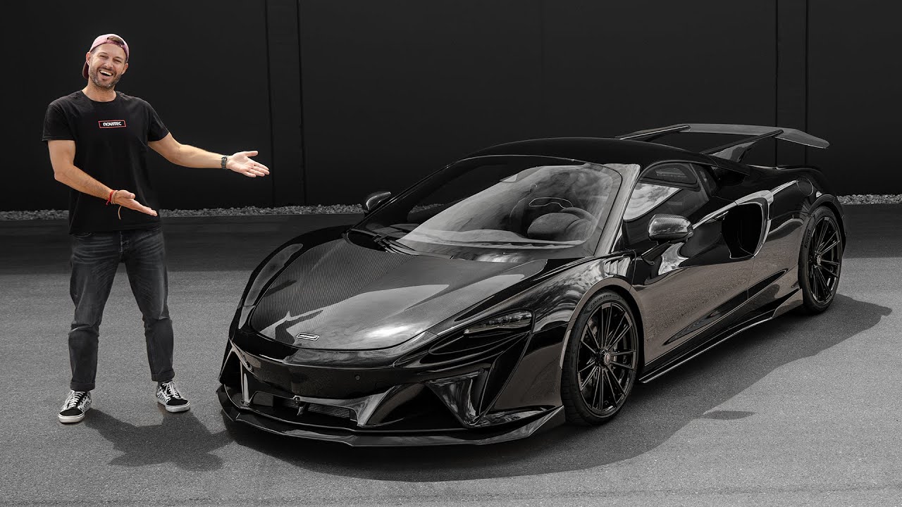 Novitec McLaren Artura, 735hp, new exhaust system and a monstrous rear ...