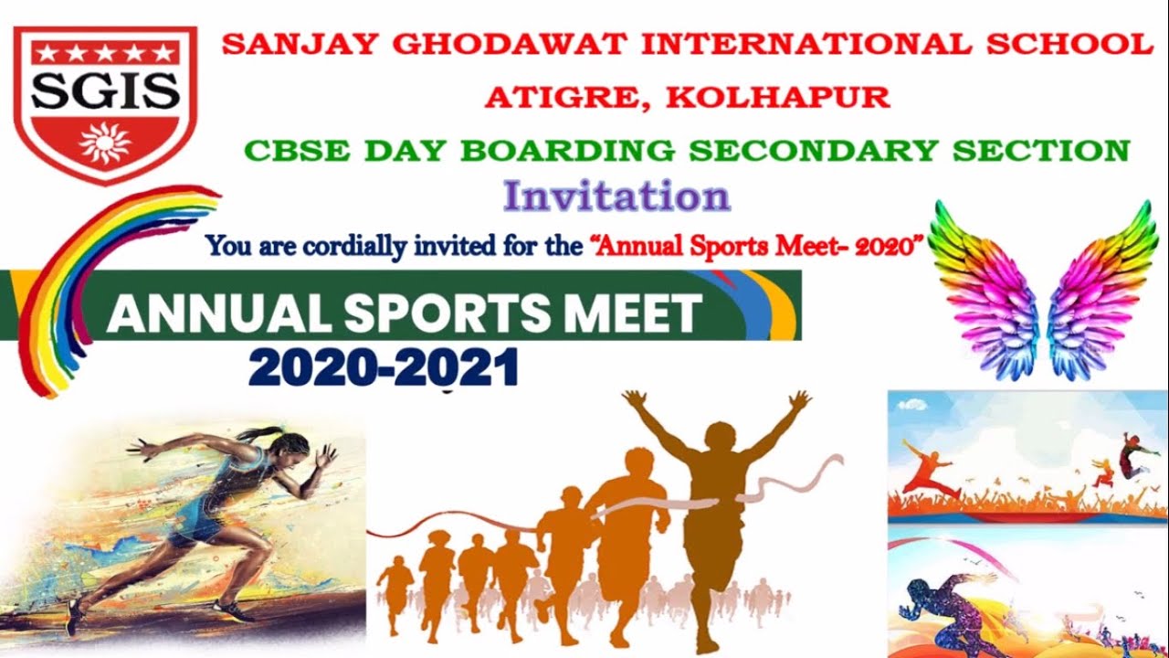 Annual Sports Meet Invitation 2020-2021 (SECONDARY SECTION) - YouTube