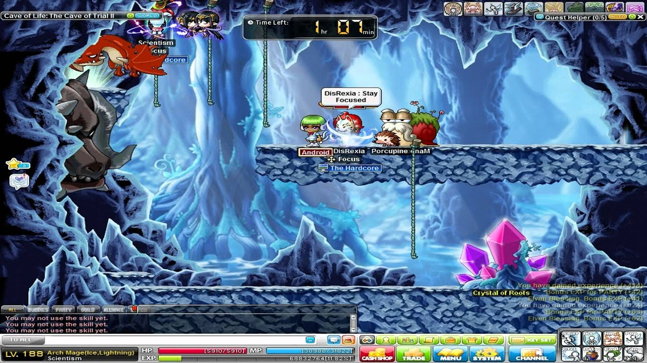 [Maplestory] - I/L Archmage & Corsair Horntail Duo - YouTube