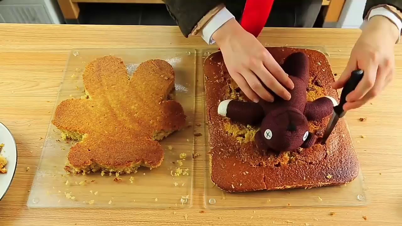 Mr.Bean- Teddy Cake/2018/ Cooking with Mr. Bean and teddy/ Mr. Bean ...